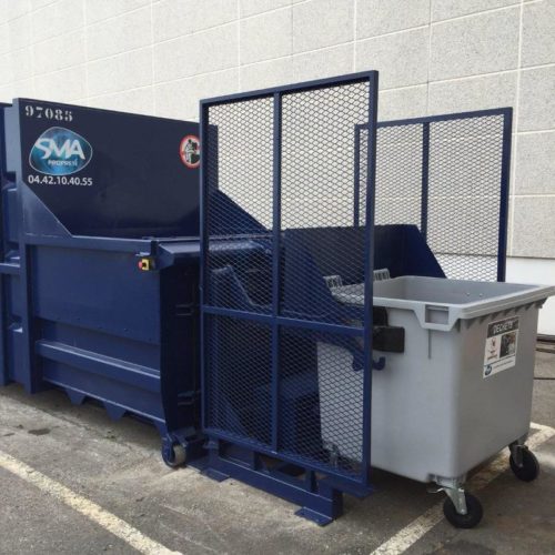 Nos différents types de bennes - SMA Propreté